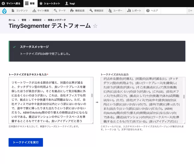 TinySegmenter-テストフォーム-萩原高行-02-27-2025_07_21_PM.png | 萩原高行